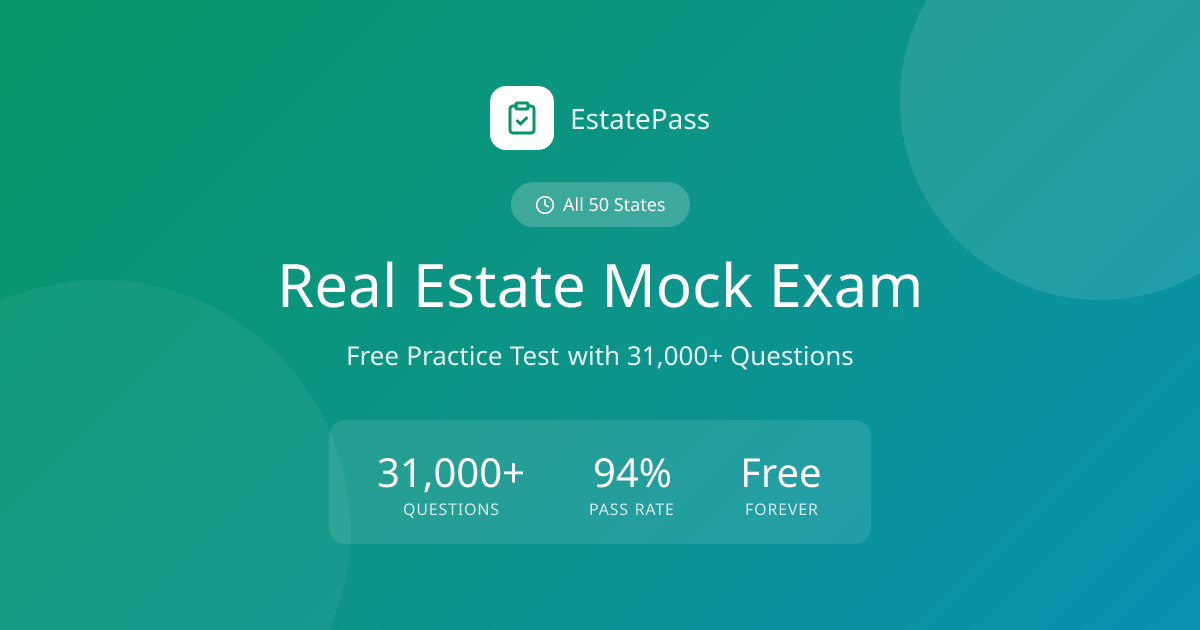 Florida Real Estate Mock Exam 2026 | Free FL Practice Test