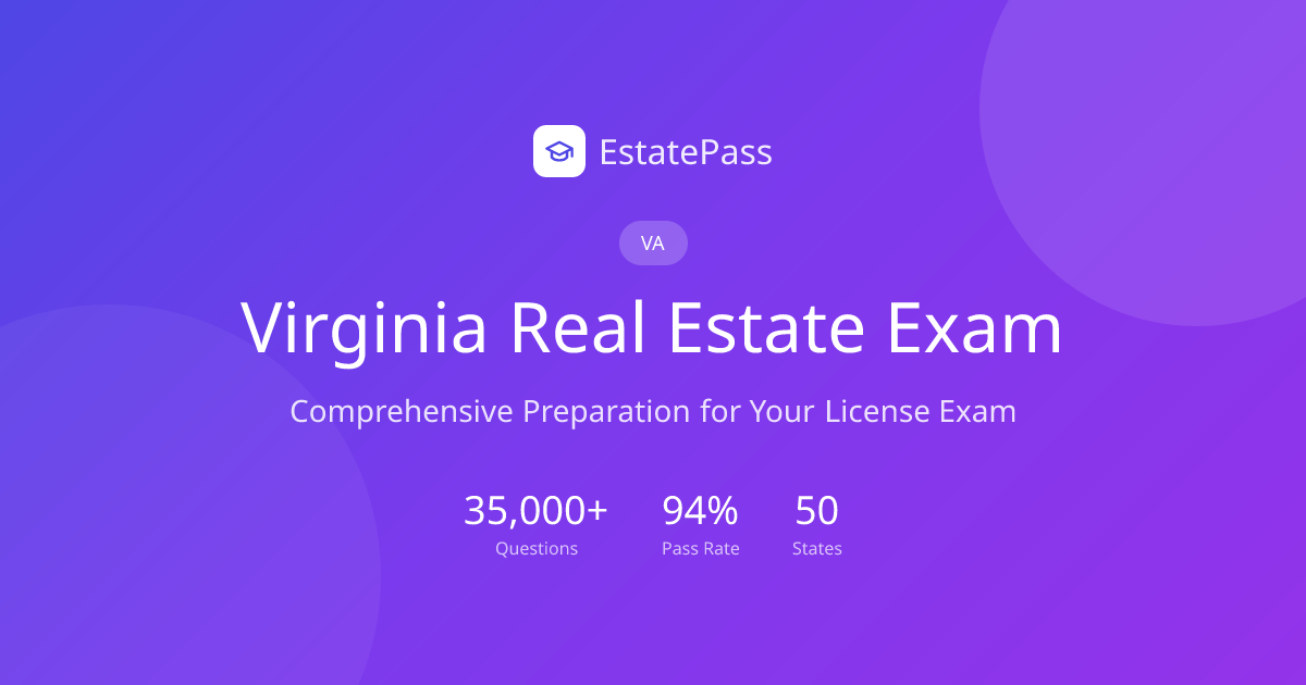 Virginia Real Estate Exam Guide & Study Resources (2026) | 2,300 ...